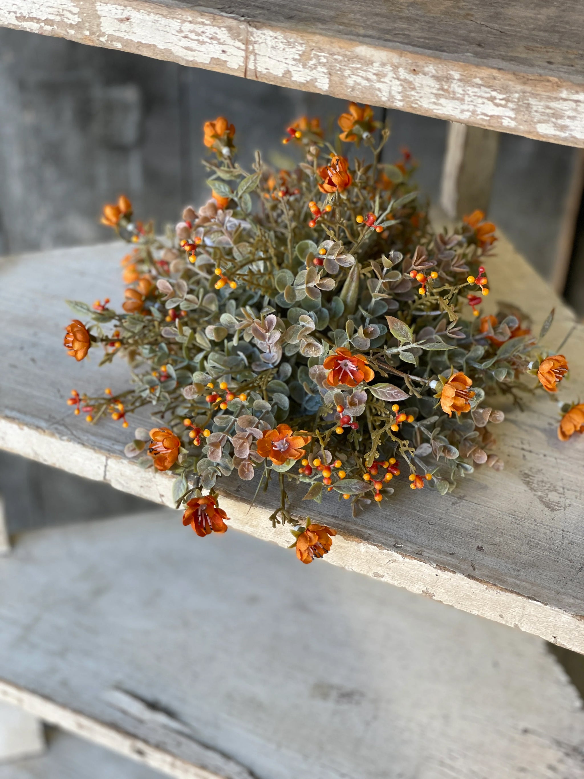 Late Fall Bloom Half Sphere | SouthernlyPlace