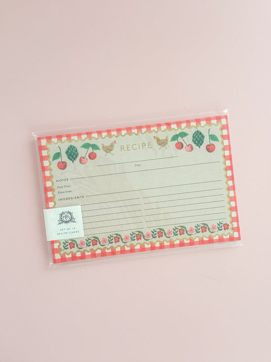 Rifle Paper Co Cherry Farm Recipe Cards | SouthernlyPlace