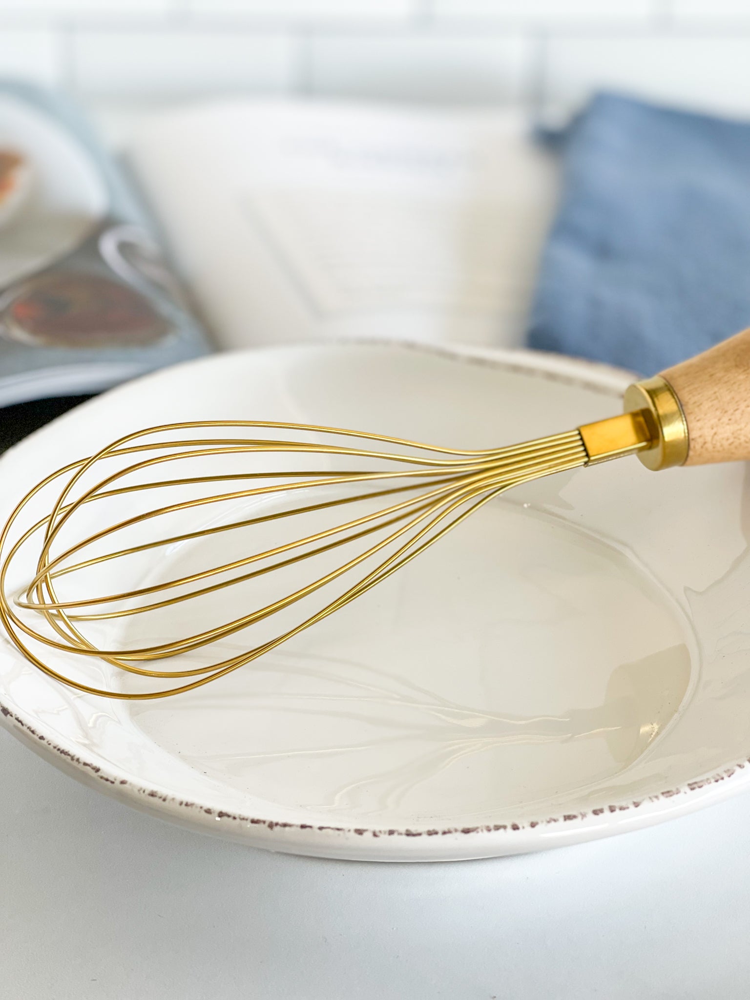 Stainless Steel Gold Whisk | SouthernlyPlace